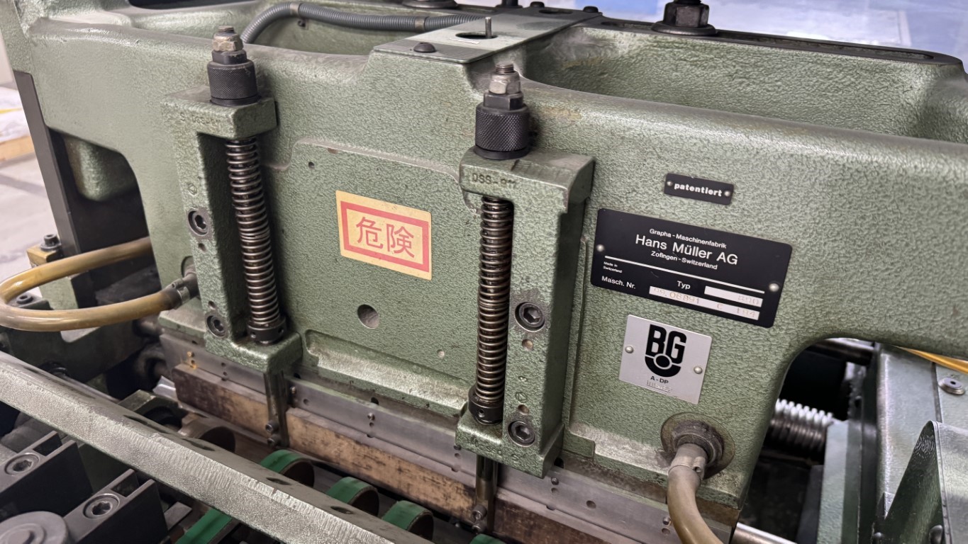 Muller Martini Saddle Stitching Machine type 335