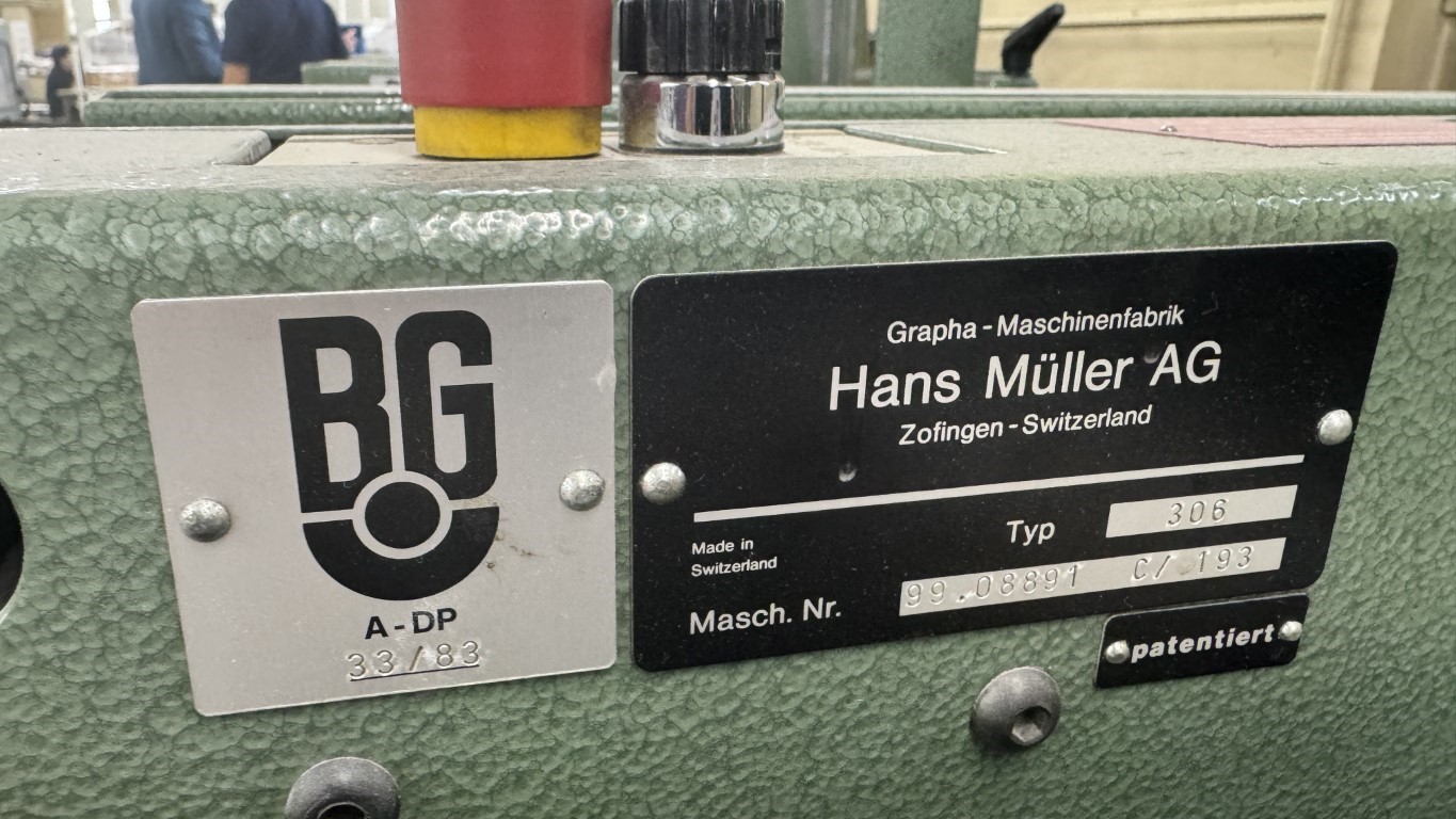 Muller Martini Saddle Stitching Machine type 335